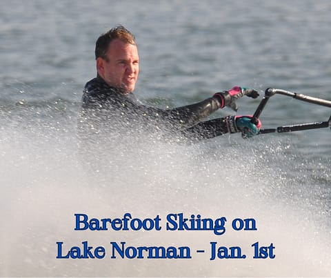 Barefoot Skiing on January 1st - LKNConnectCommunity