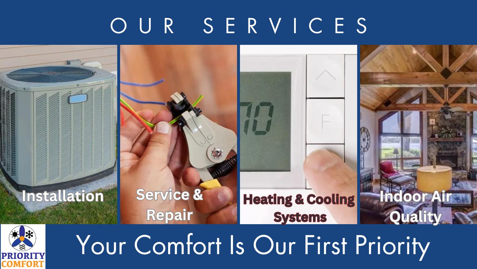 Local HVAC Service - Priority Comfort - Lake Norman - LKNConnectCommunity