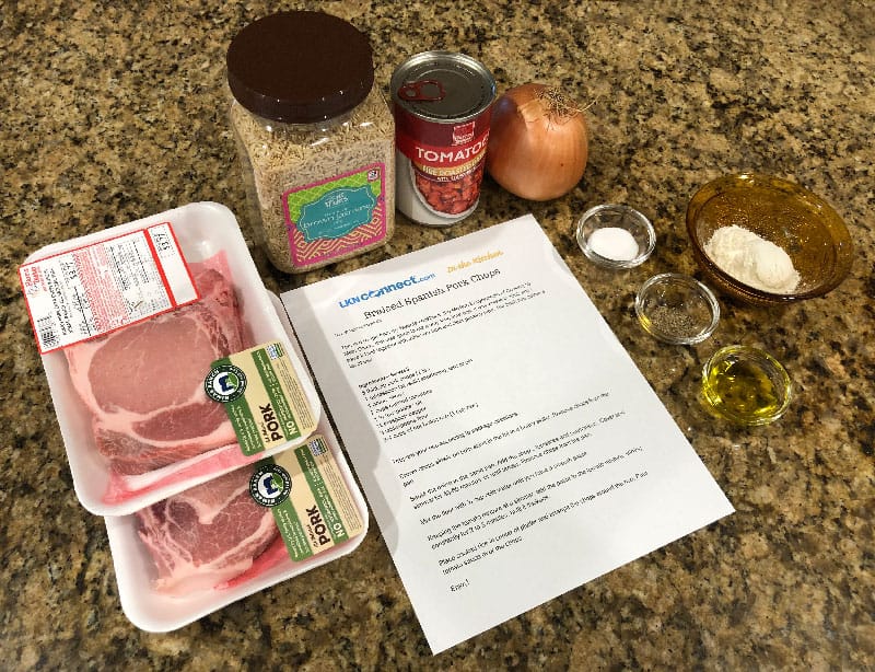 In the Kitchen: Braised Spanish Pork Chops - LKNConnectCommunity